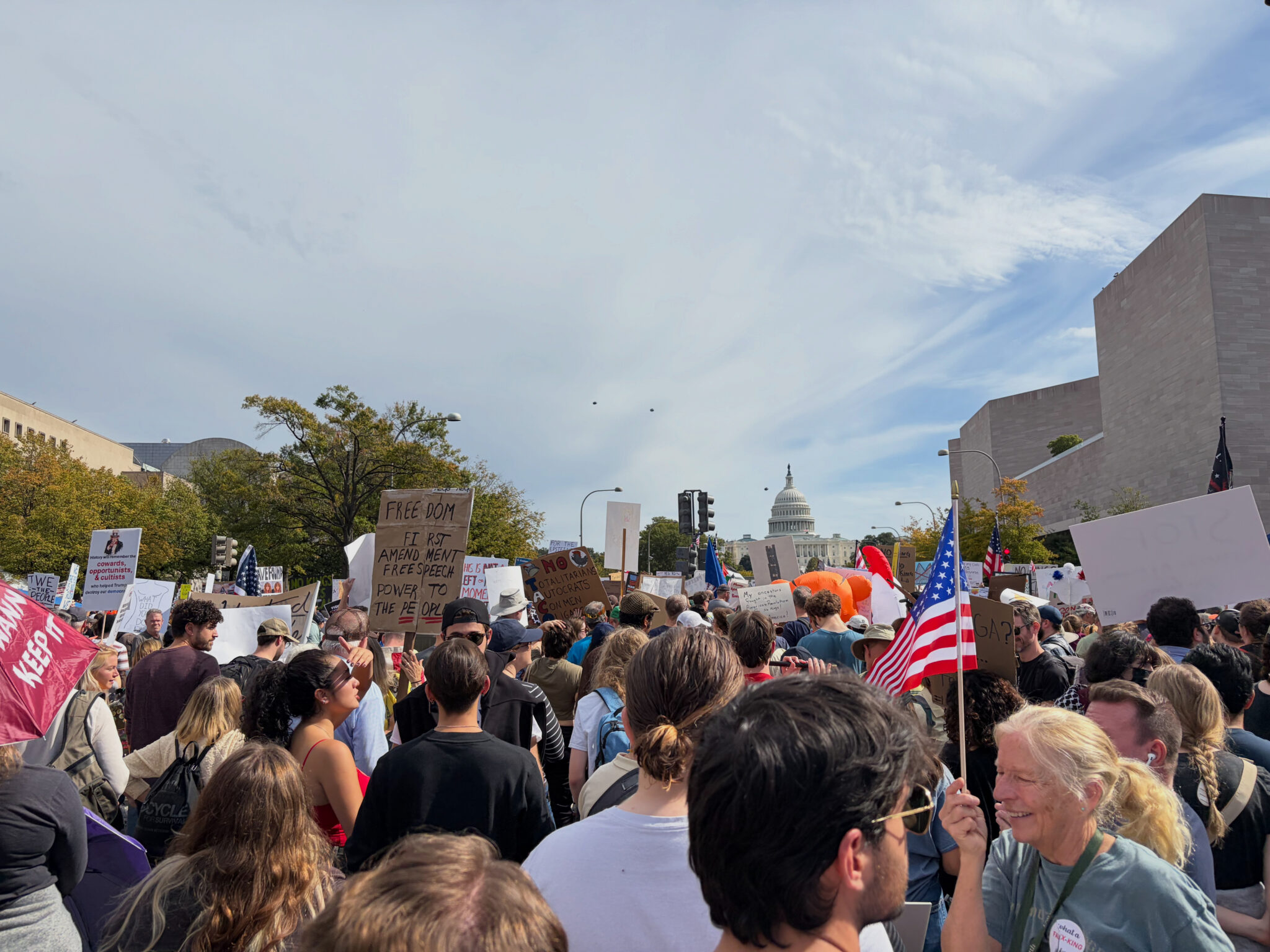 CECE Team Surveys NoKings Day 2.0 Participants in Washington D.C ...